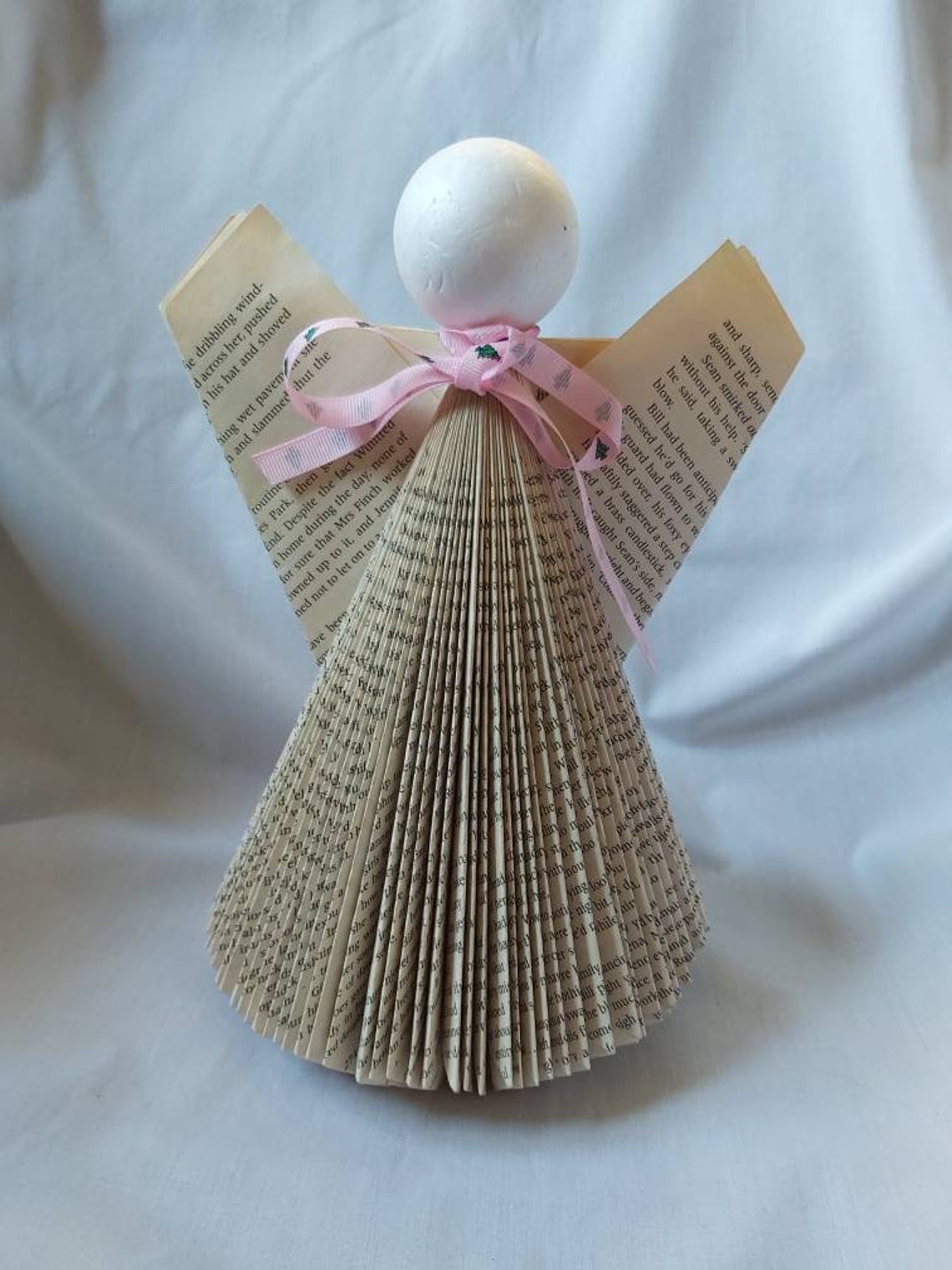 Folded Book Angel Ex-display - Etsy UK
