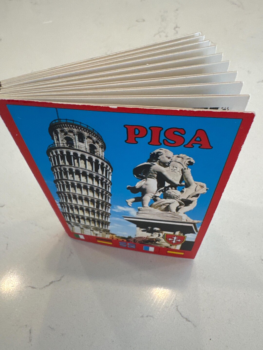 Vintage Leaning Tower of Pisa Postcard Book, Italy Souvenir - Etsy