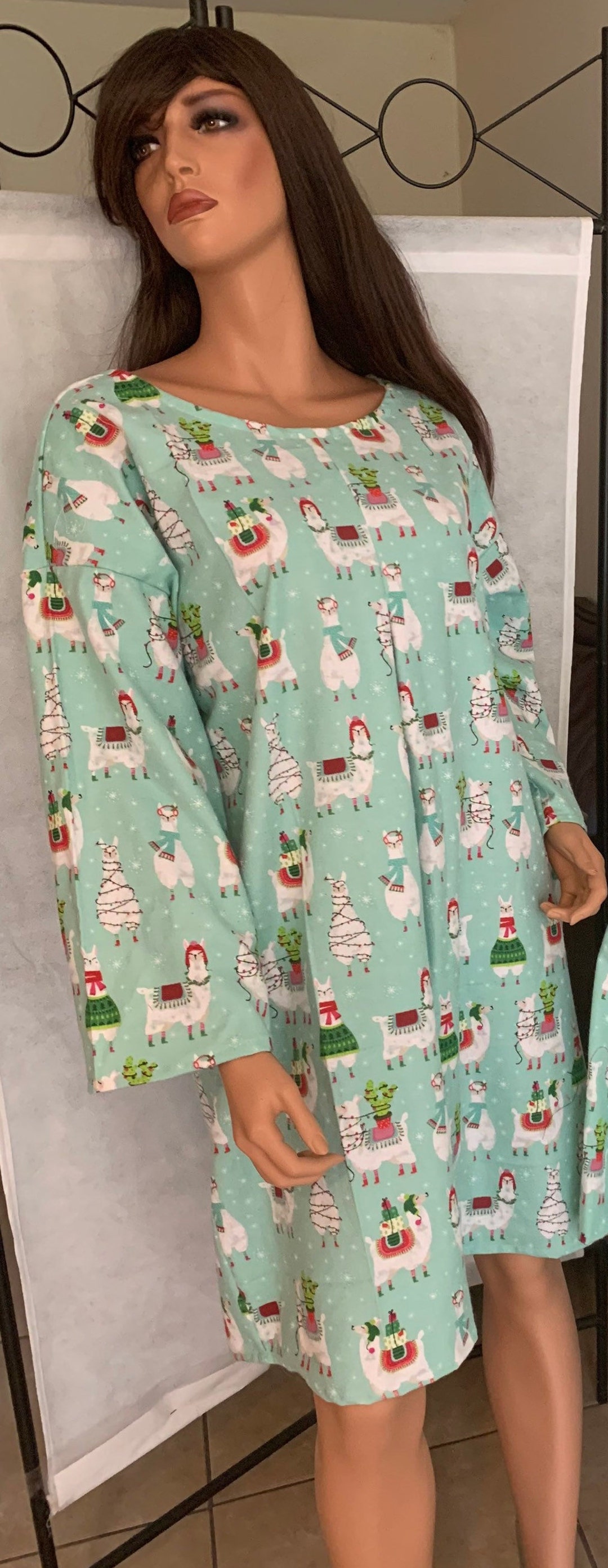 Custom Christmas Nightgown for Woman - Etsy