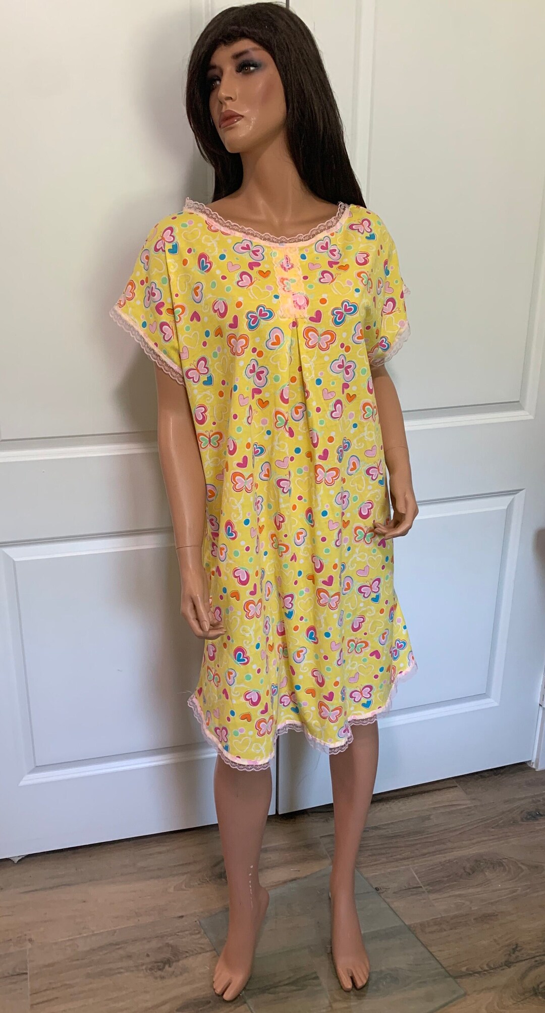 Custom Woman Cotton Nightgown - Etsy