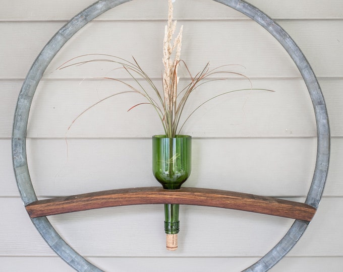 Wine Barrel Hoop and Stave Wall Decor - Large - Etsy