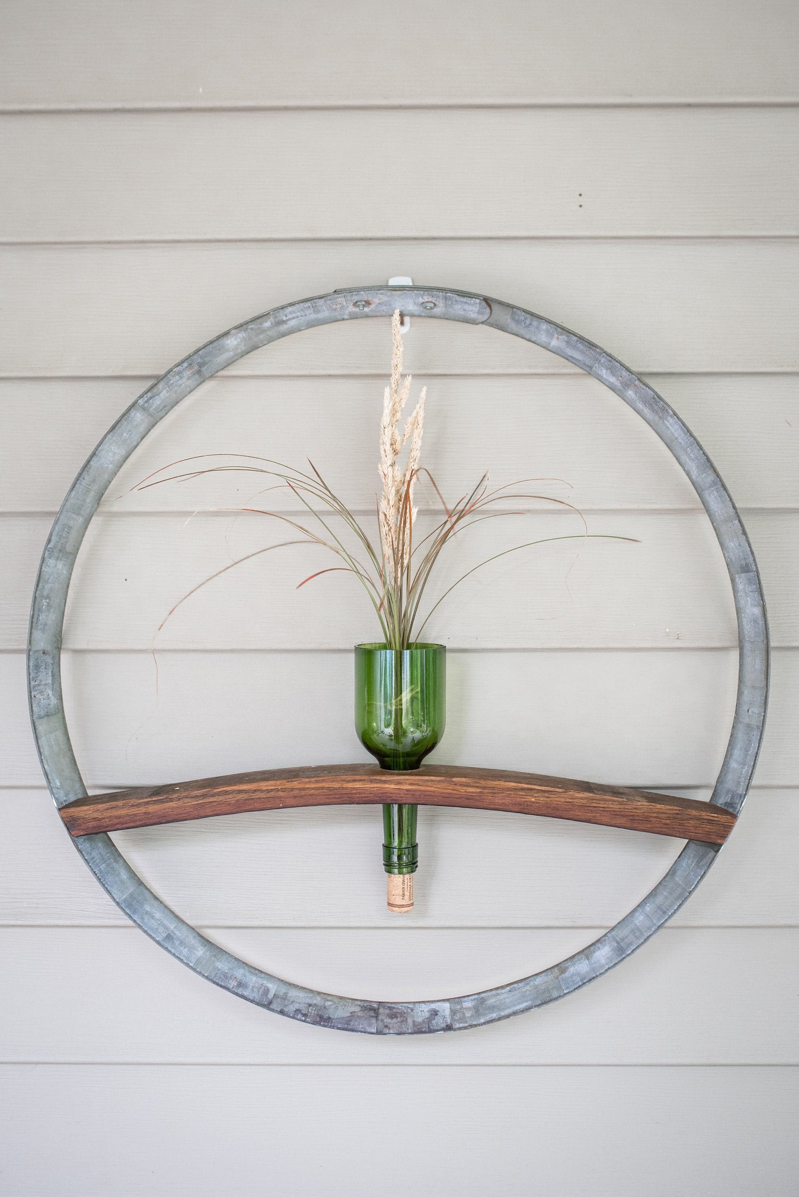 Wine Barrel Hoop and Stave Wall Decor Large - Etsy