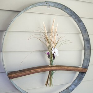 Wine Barrel Hoop and Stave Wall Decor Large - Etsy