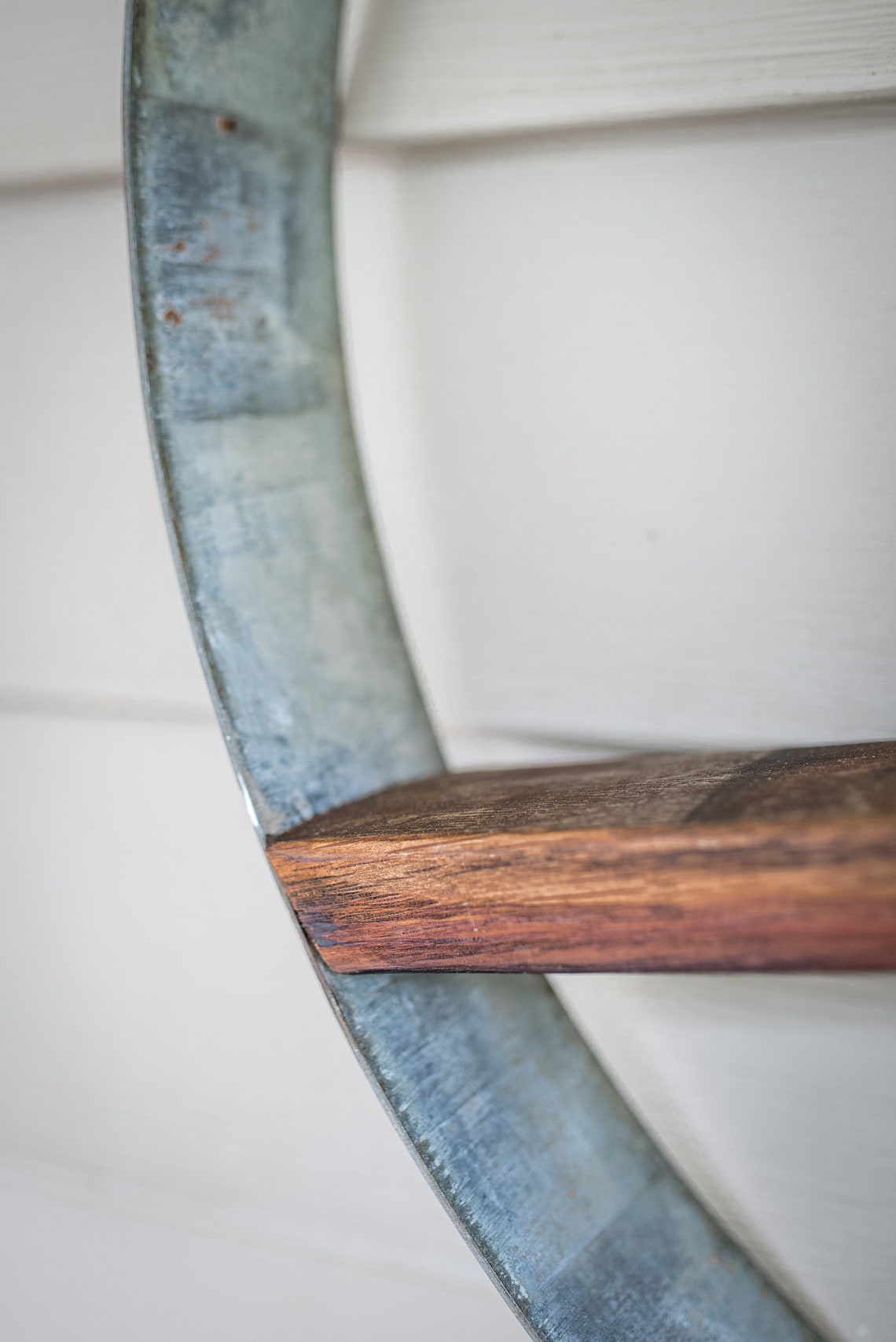 Wine Barrel Hoop and Stave Wall Decor Large - Etsy