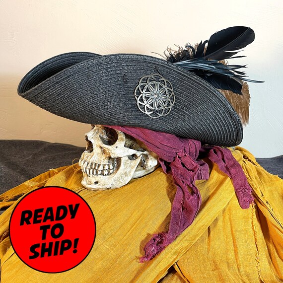Authentic Pirate Captain Hat