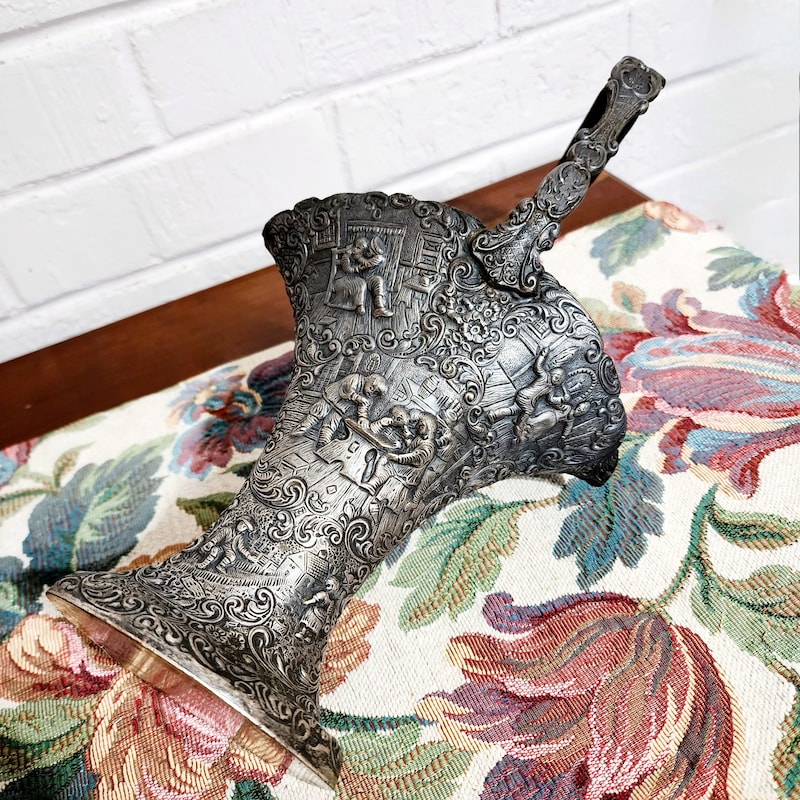 Silver Vase Antique 1920s - Etsy