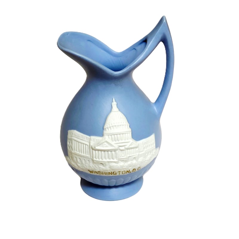 Vintage Wedgewood Pitcher - Etsy