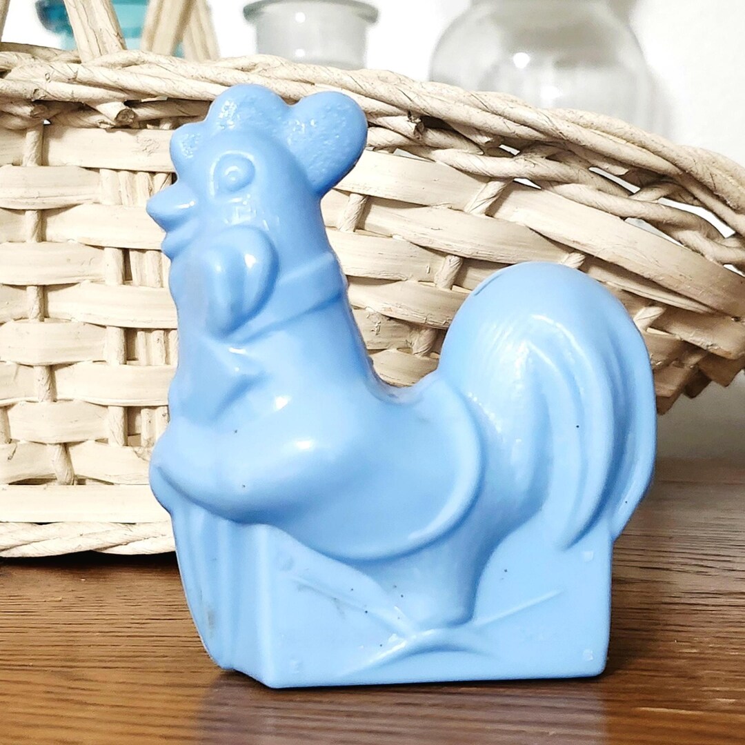 Small Rooster Coin Bank - Plastic Weather Bird Shoes Marketing ...