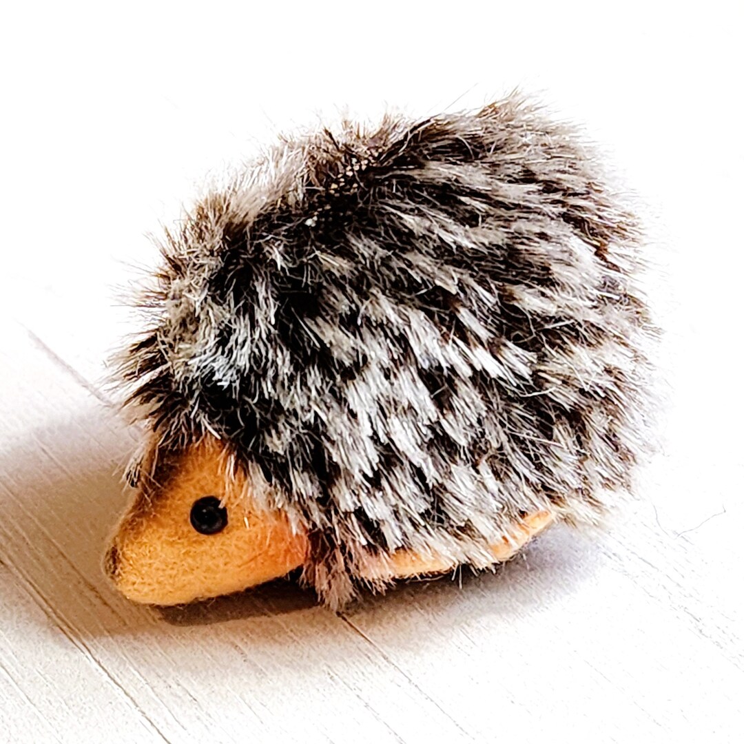 Mohair Miniature Hedgehog Stuffed Animal, Schoco Made in Germany 50s - Etsy