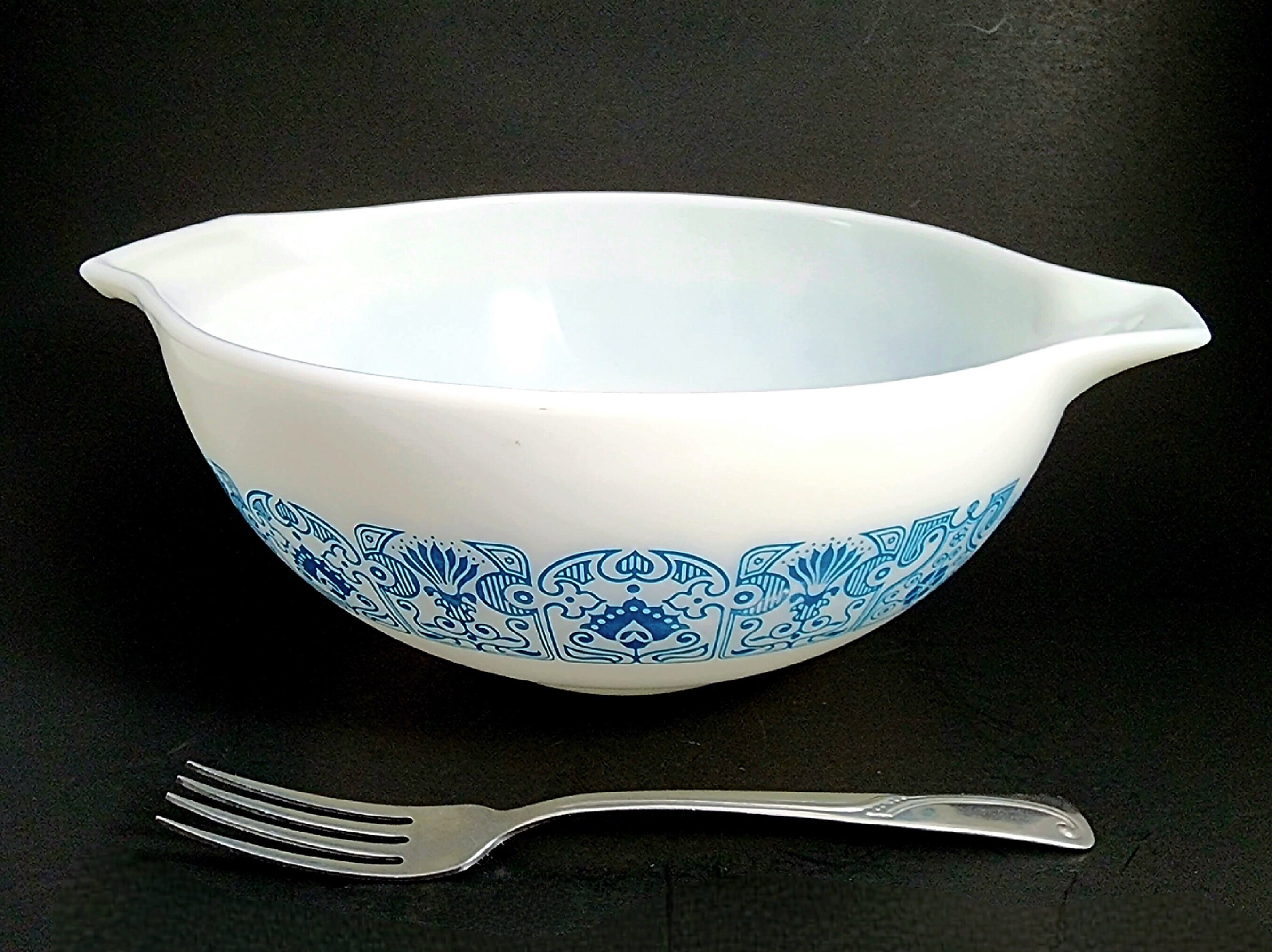 Blue Horizon Cinderella Bowl 443 Pyrex 2 1/2 Qt Made in USA - Etsy