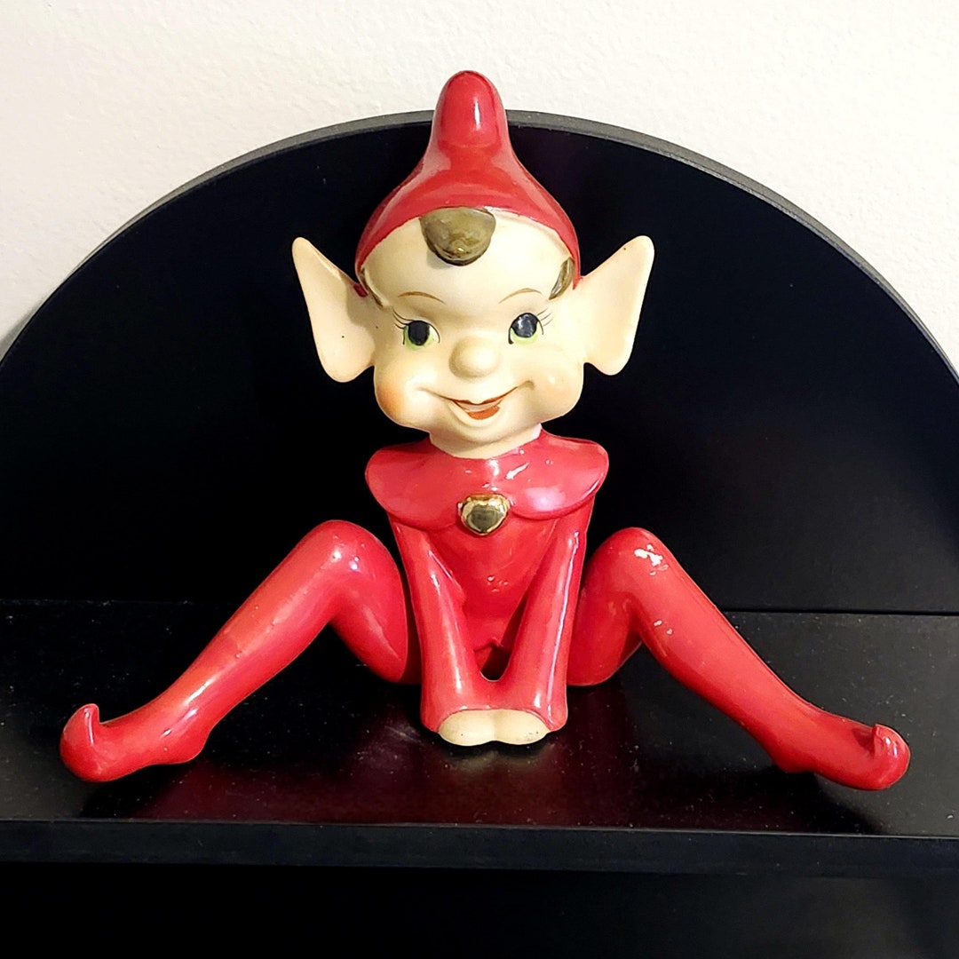 Large Pixie Elf Figurine Thames Mid Century 50s 60s - Etsy