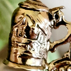 Souvenir Spoon With Beer Mug and Lid That Opens Marked R7 AW Vintage - Etsy