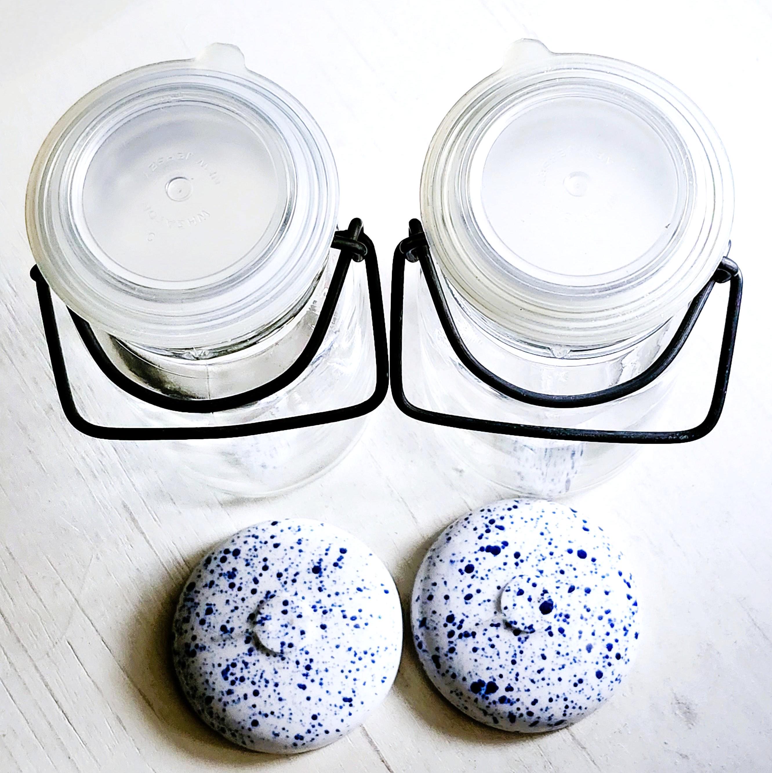 Wheaton Wire Latch Bottle Jars for Storage Vintage 60s to 70s - Etsy