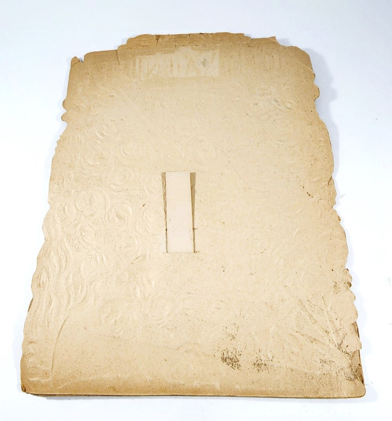 Antique Large Foldout Valentine With Crete Paper & Cupid 11 - Etsy