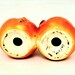Anthropomorphic Apple Pear Salt and Pepper Shakers, Figurines Japan ...