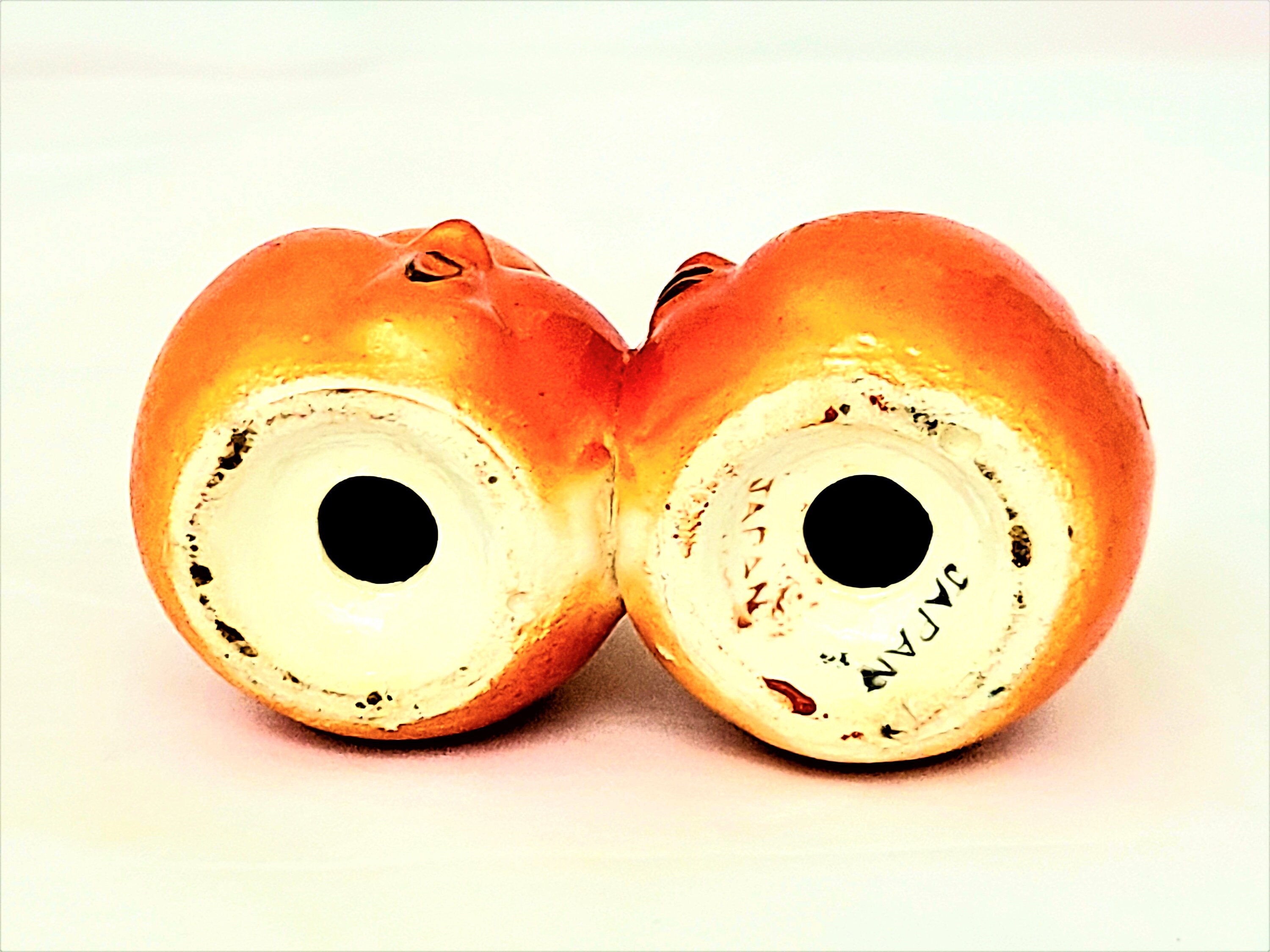Anthropomorphic Apple Pear Salt and Pepper Shakers Figurines - Etsy