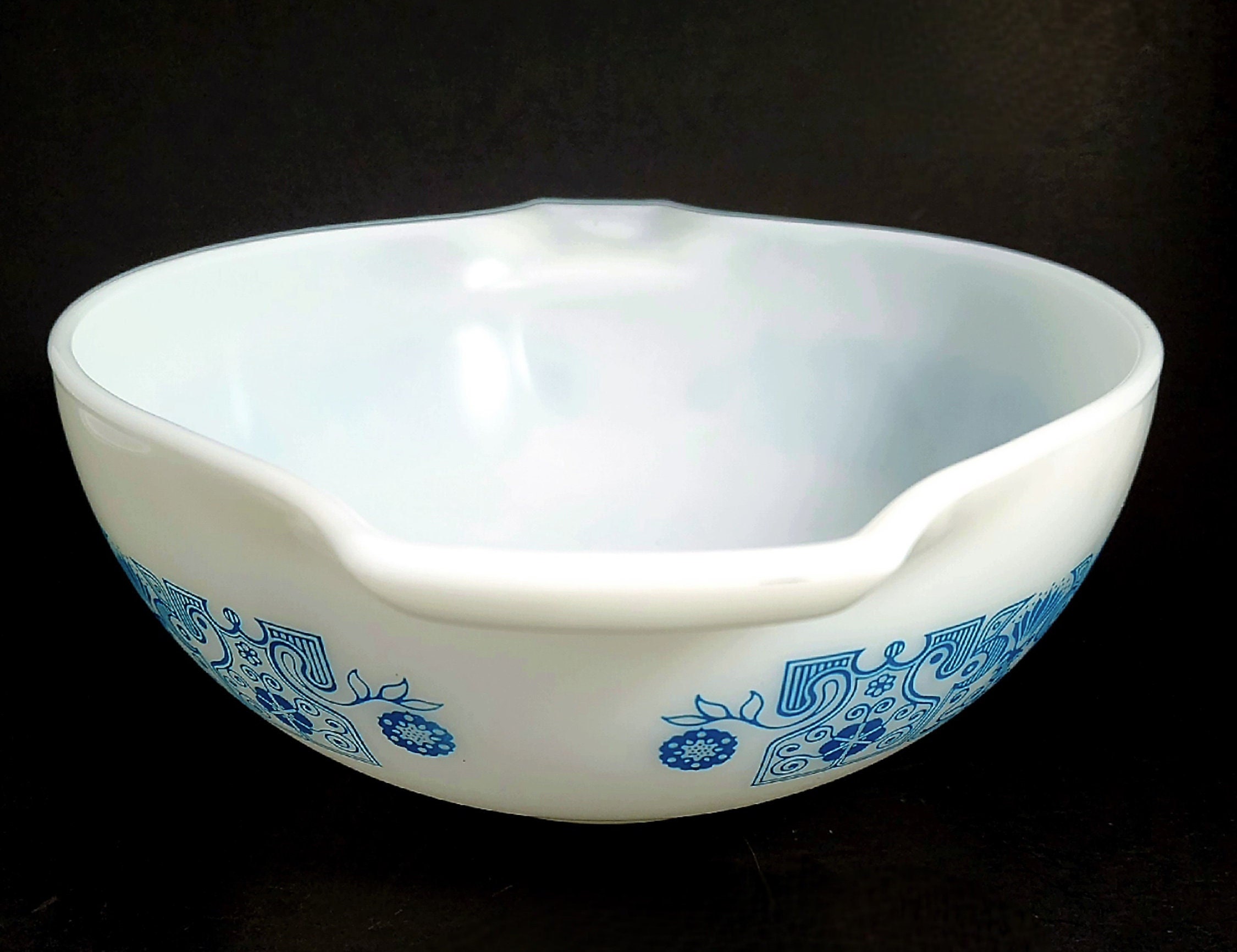 Blue Horizon Cinderella Bowl 443 Pyrex 2 1/2 Qt Made in USA - Etsy