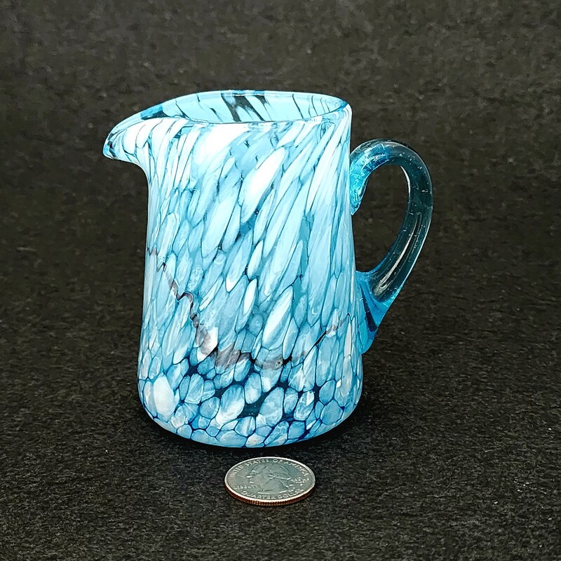 Small Glass Pitcher - Etsy