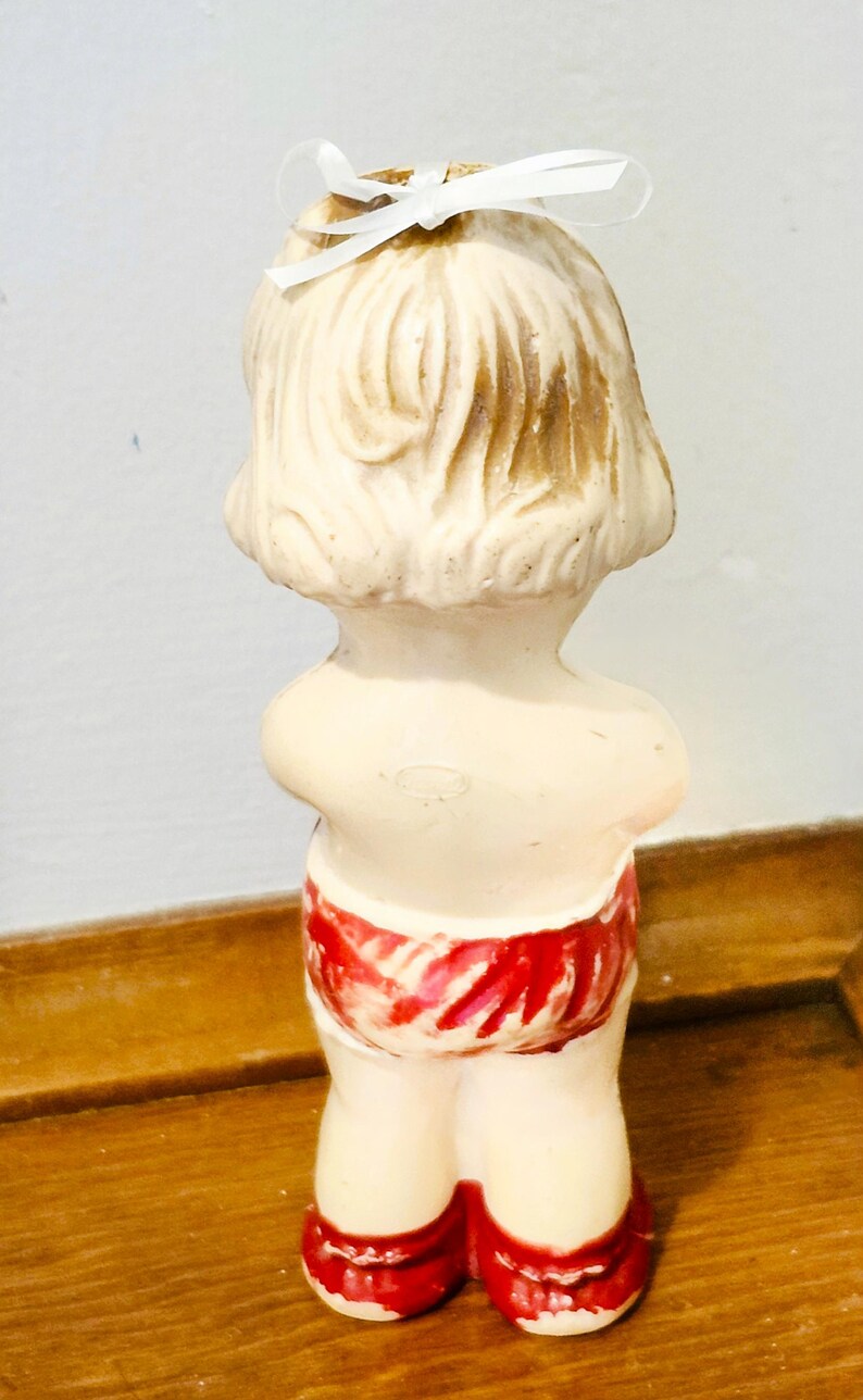 Plastic Kewpie Girl Rattle Doll - Flapper Girl - Ideal Toy Company USA ...
