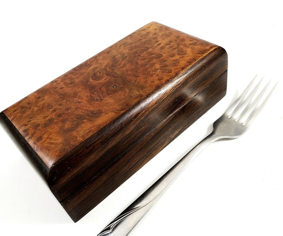 Exotic Wood Box Redwood Burl From Okrant Hand Crafted Artist - Etsy
