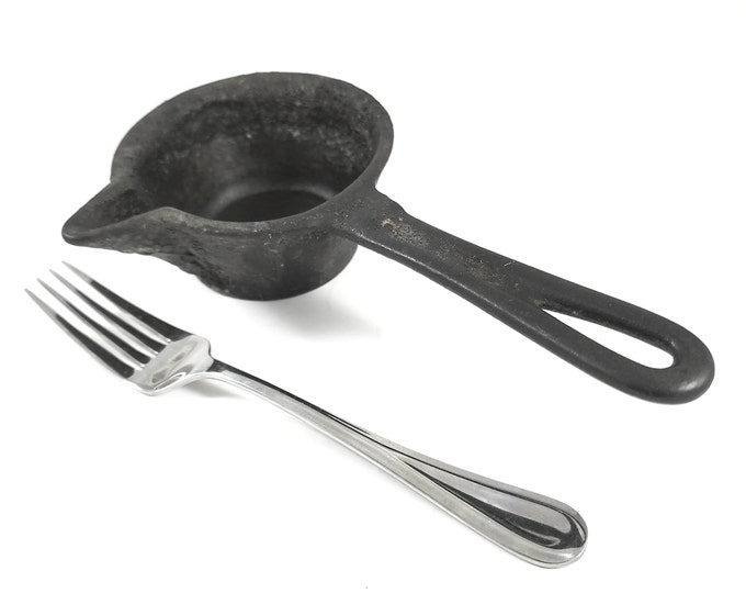 Primitive Cast Iron Smelting Wax Ladle Pourer - Etsy