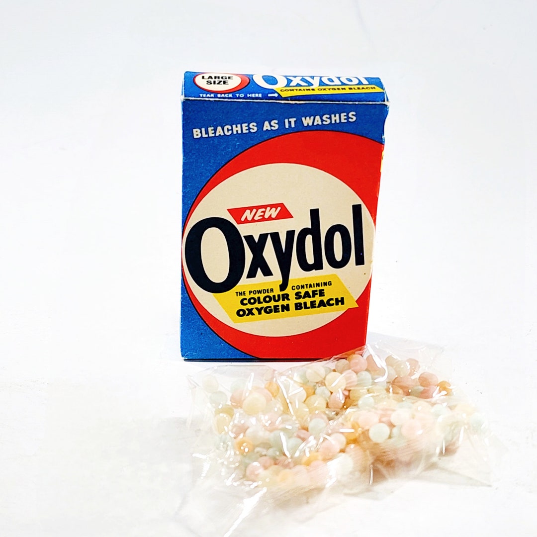 Kiddicraft Miniature Oxydol Box Pretend Play Toy With Original Candy ...