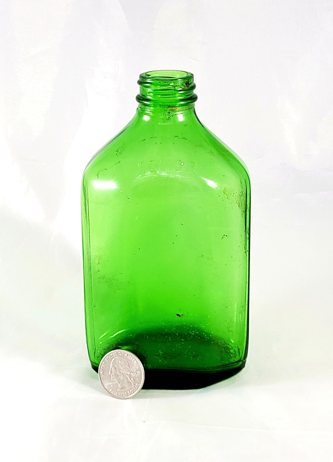 Squibb Medical Bottle Embossed Screw Top Neck Valve Mark - Etsy