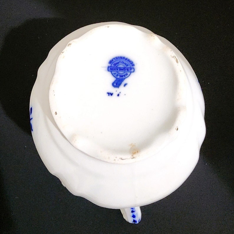 Antique Flow Blue Sugar Bowl: J&G Meakin Colonial Pattern, 1907 - Etsy