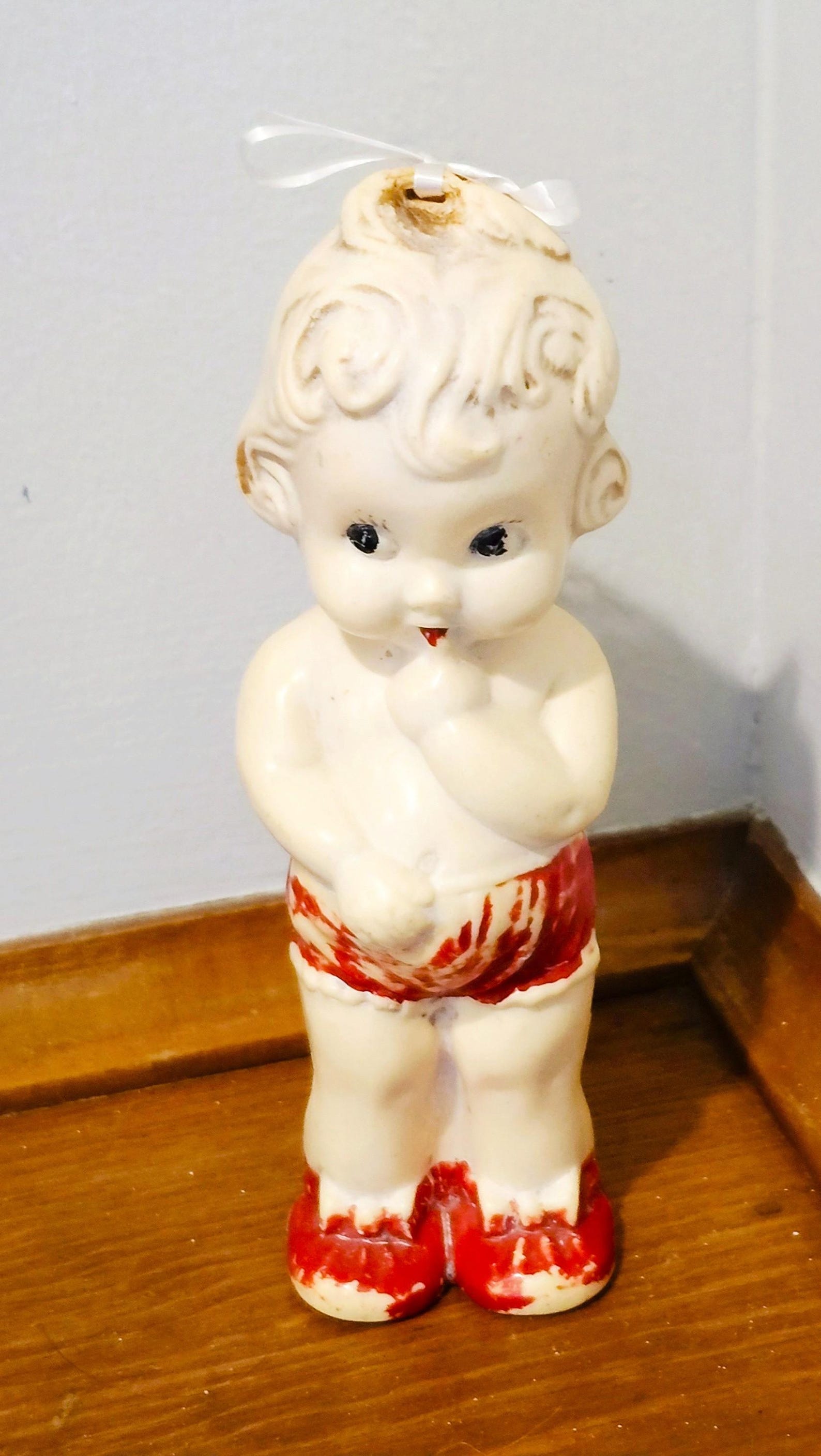 Plastic Kewpie Girl Rattle Doll - Flapper Girl - Ideal Toy Company USA ...