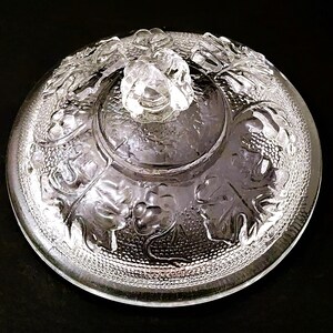 Small Jeanette Candy Dish in Harvest Grape Pattern Vintage 70s - Etsy