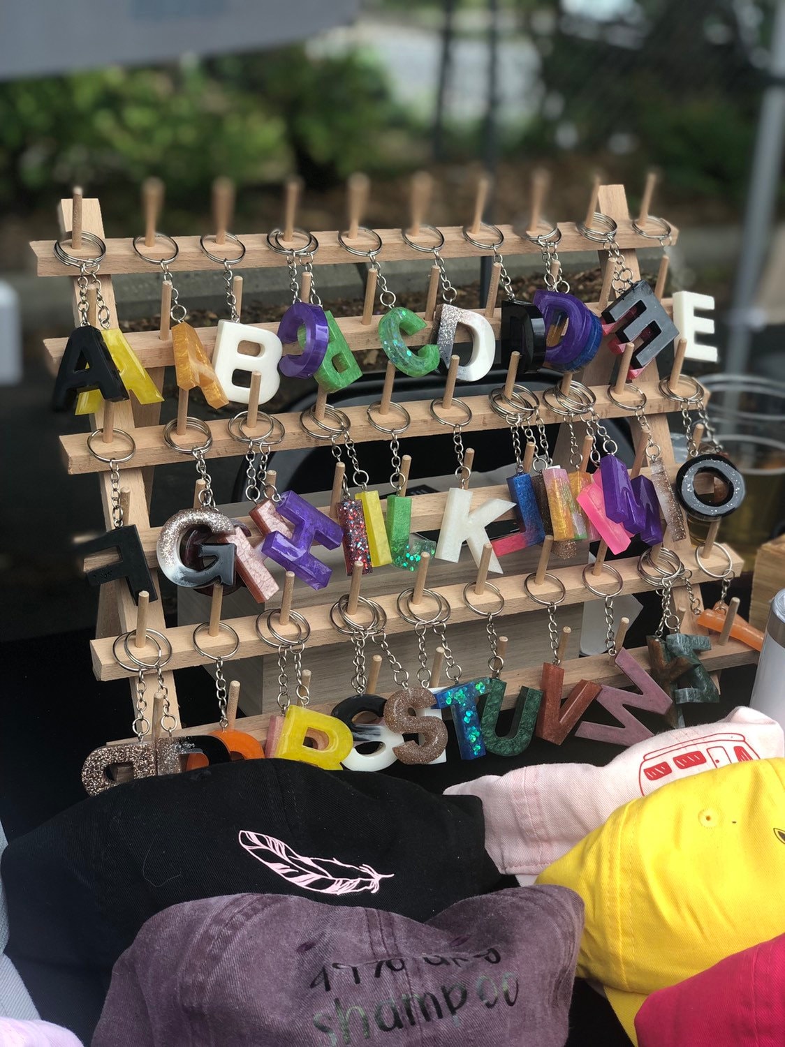 Keychains Initial Keychain Letter Keychain Custom | Etsy