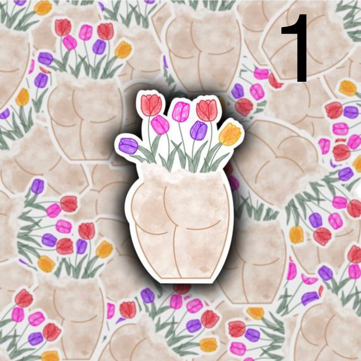 Stickers, Booty Sticker, Sticker, Custom Stickers, Booty, 2 Inch ...