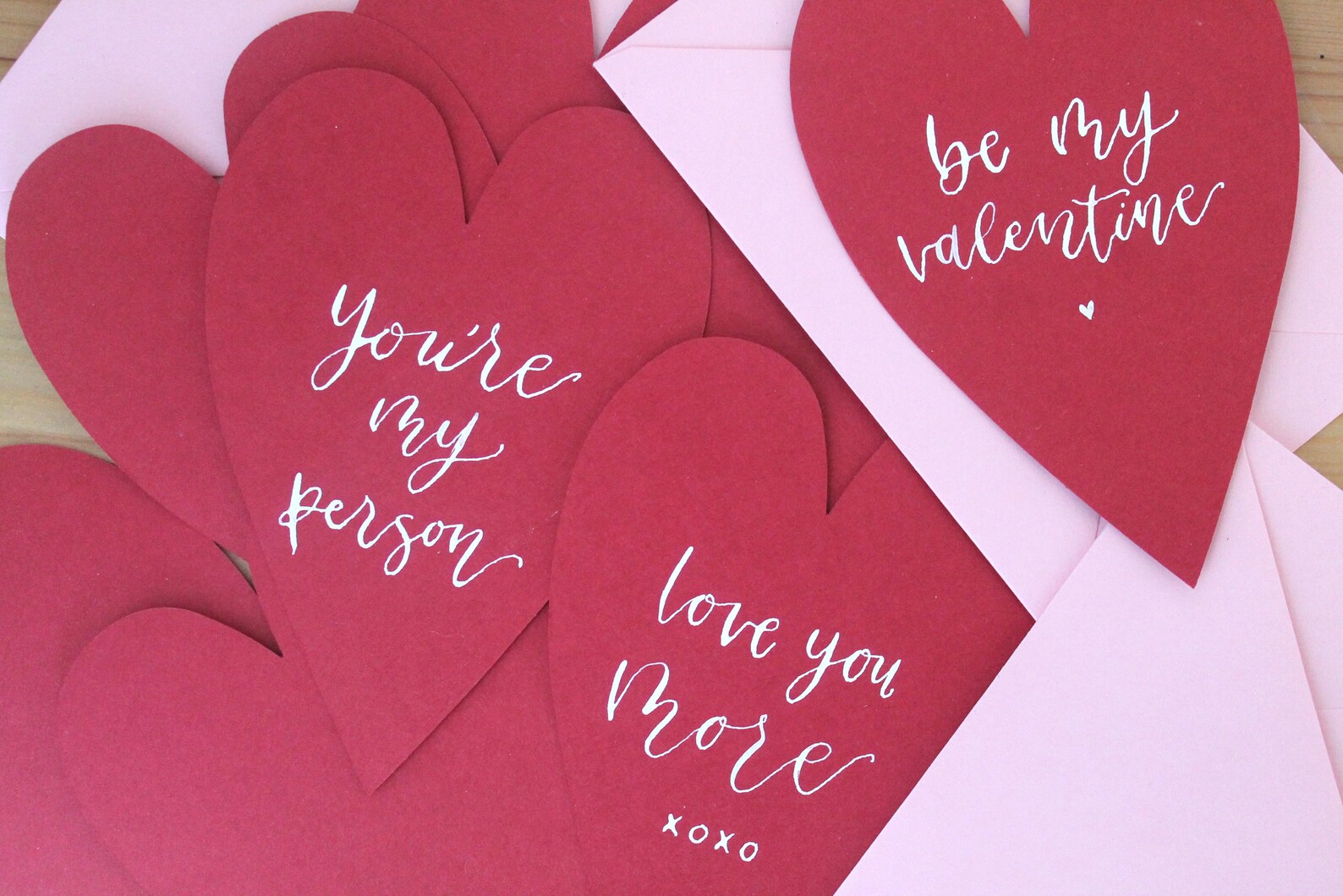 Custom Paper Heart Love Notes, Valentine's Day Gift, Heart Notes, Love ...