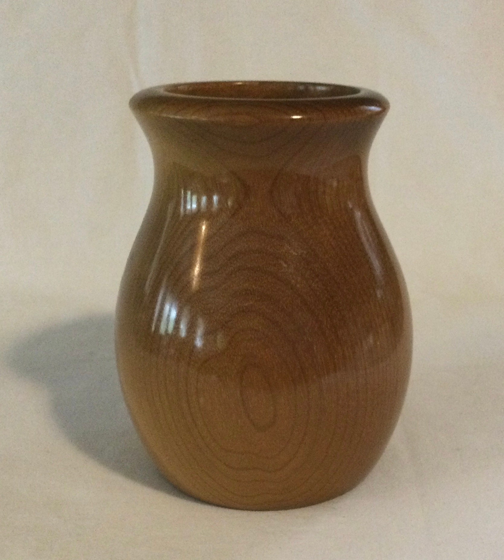 Vintage the House of Myrtlewood Myrtle Wood Vase | Etsy