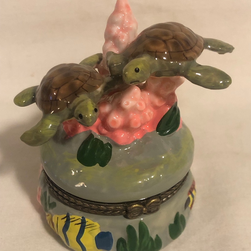 Turtle Trinket Box - Etsy
