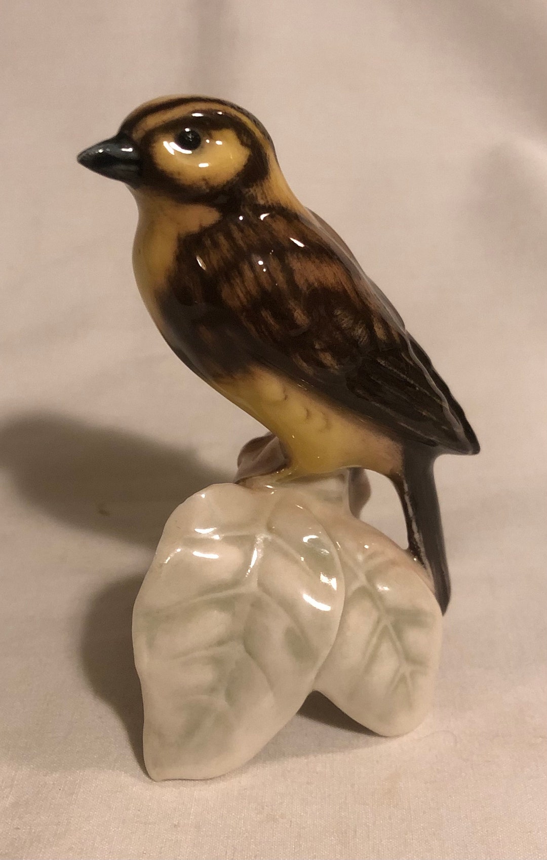Vintage Goebel Yellow Hammer Bird Figurine - Etsy