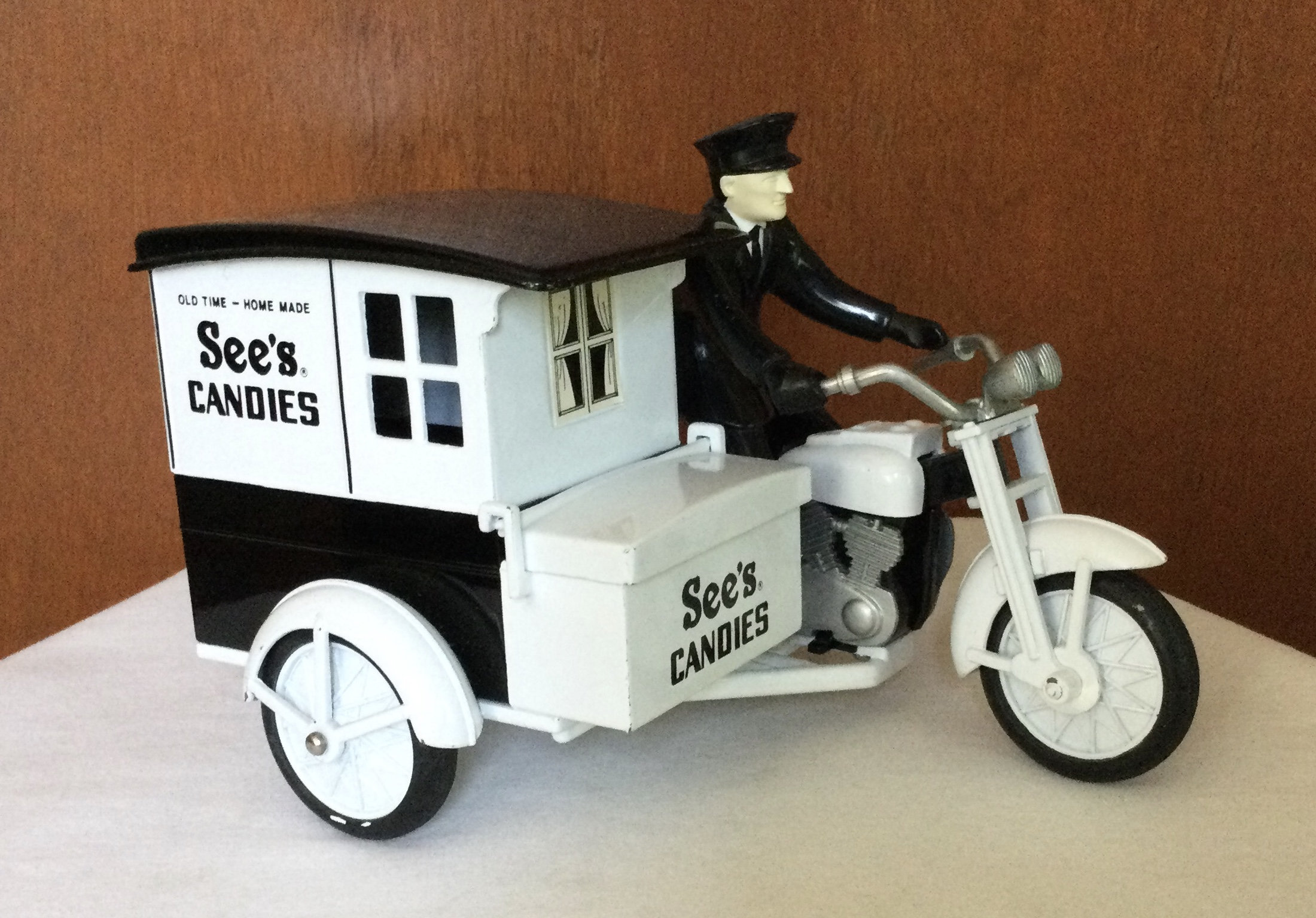 Vintage Sees Candies Diecast Metal Motorcycle Candy Cart Toy - Etsy