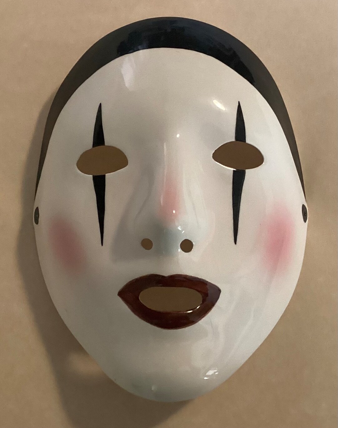 Vintage Kennedy Delgaty Porcelain Mime Wall Mask - Etsy