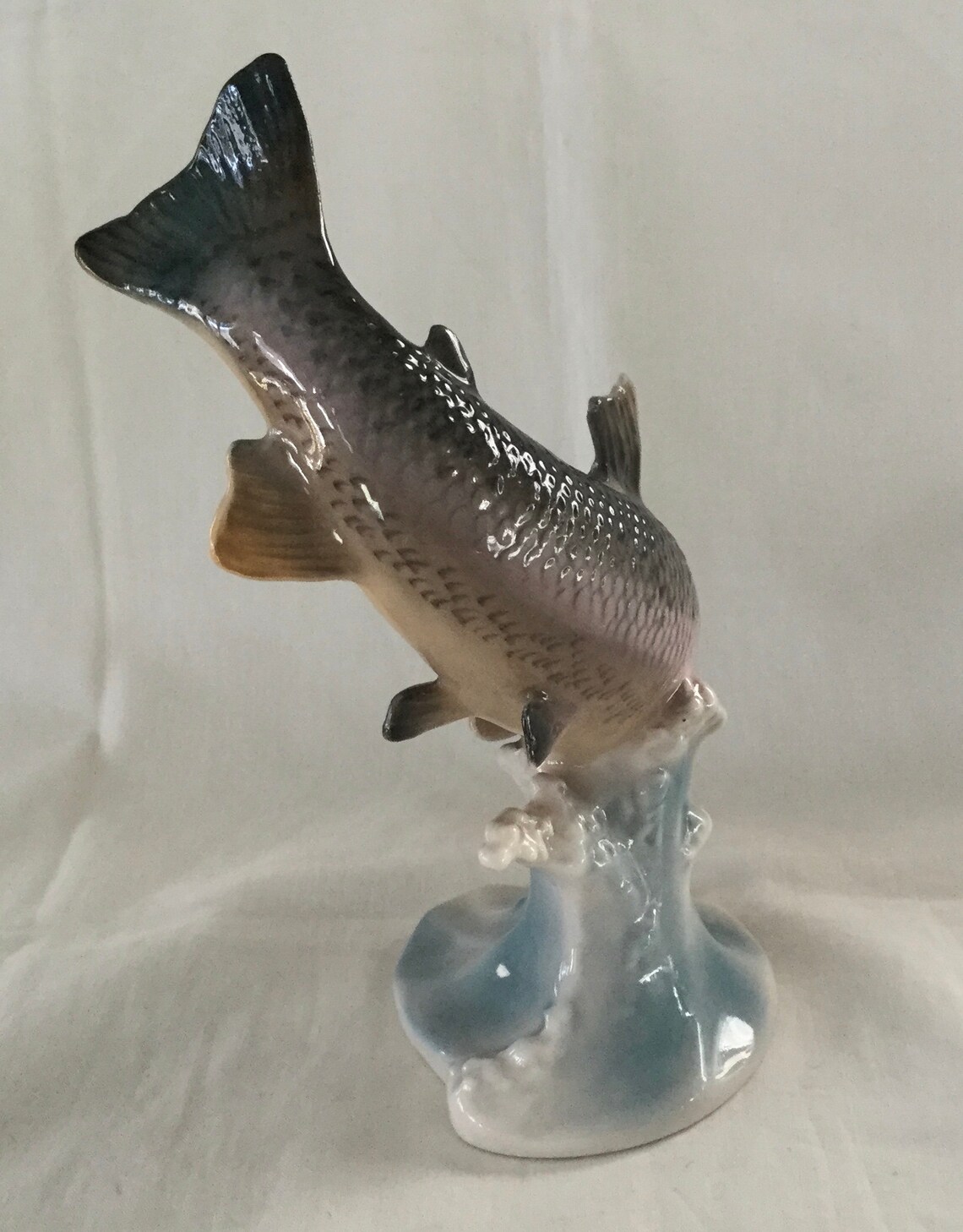 Vintage Goebel Rainbow Trout Fish Figurine | Etsy
