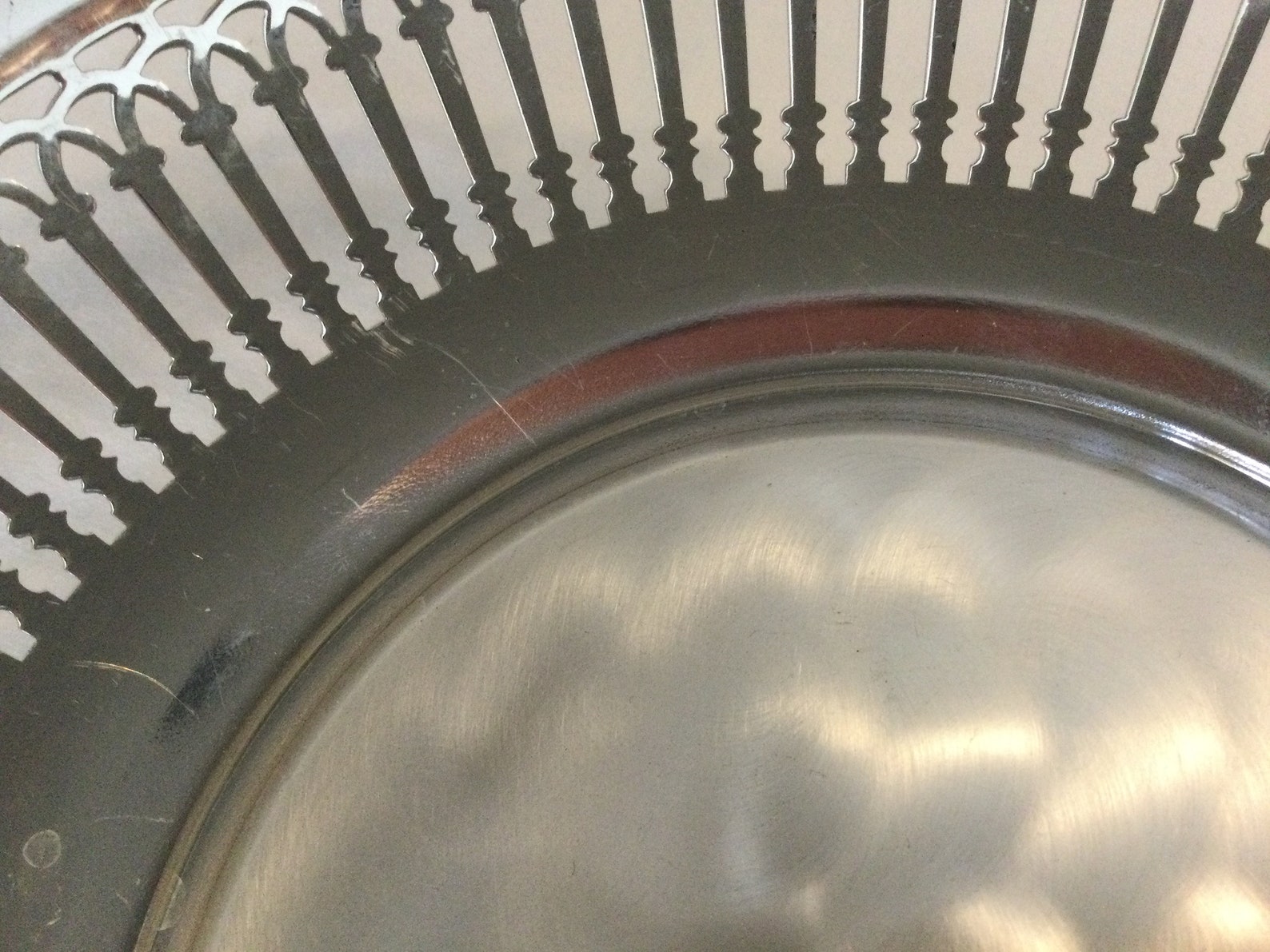 Vintage Wmf-ikora Pierced Pattern Silverplate Center Bowl | Etsy