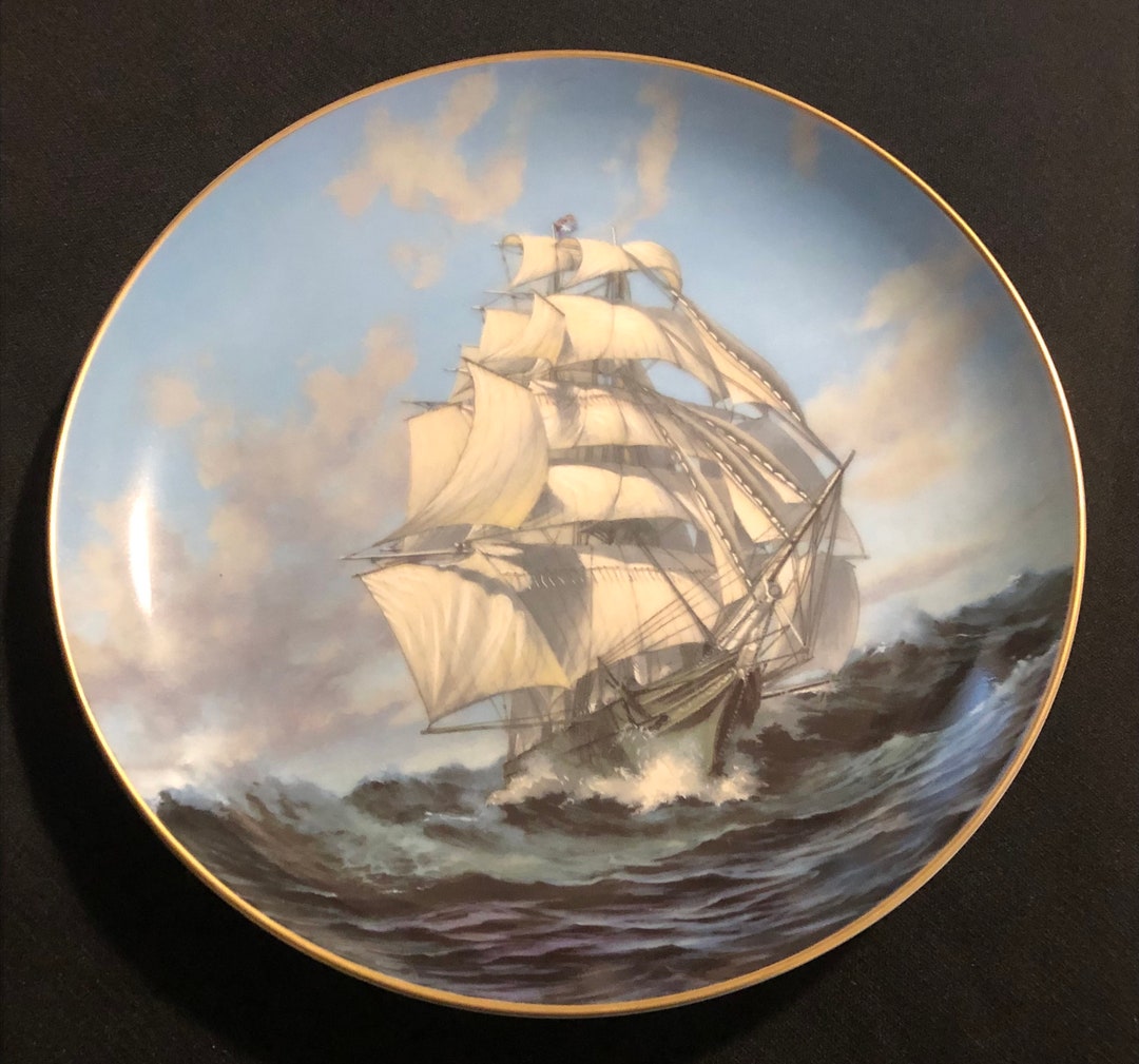 1981 the Great Clipper Ship Plate Collection by Leonard Pearce ...