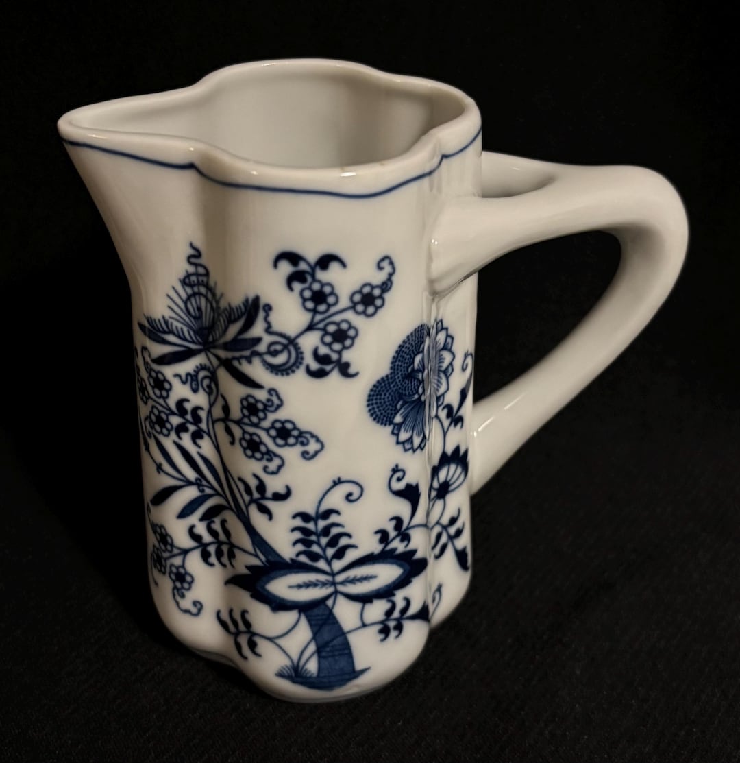 Vintage Blue Danube Blue Onion Pattern Small Pitcher Jug - Etsy