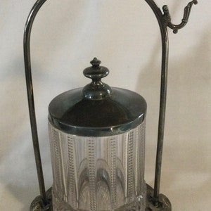 Victorian Simpson Hall Miller Co Treble Plate Silver Plate Pickle ...