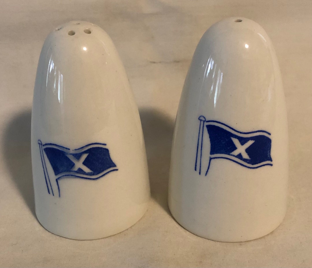 Vintage Chandris Shipping Lines Ocean Liner Salt & Pepper Shakers - Etsy