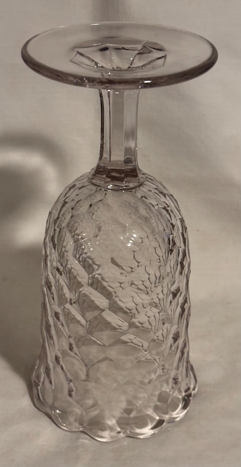 Antique EAPG Honeycomb Pattern Celery Vase W/ Amethyst Tone - Etsy