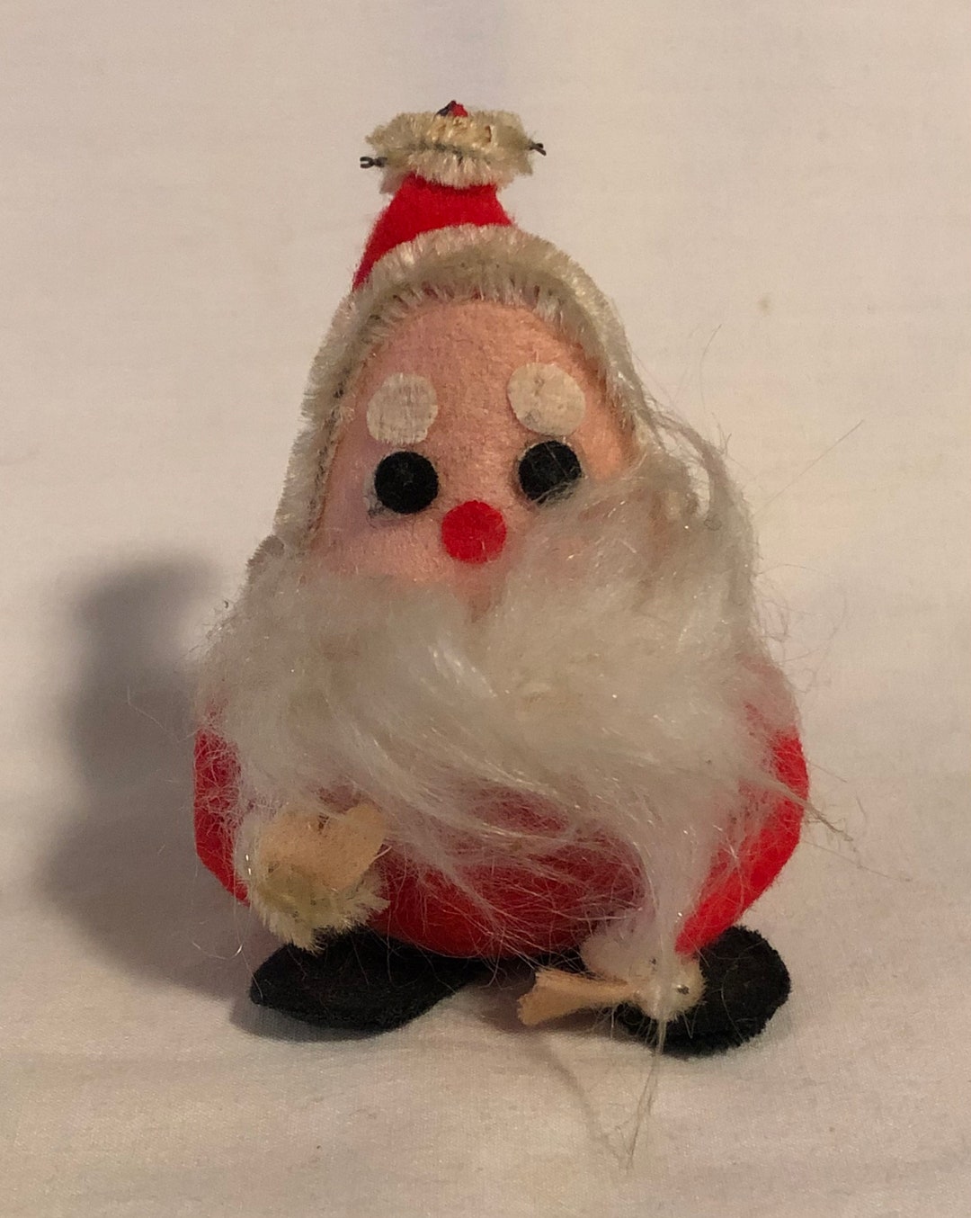 Vintage Kitsch Styrofoam Santa Claus as Is - Etsy