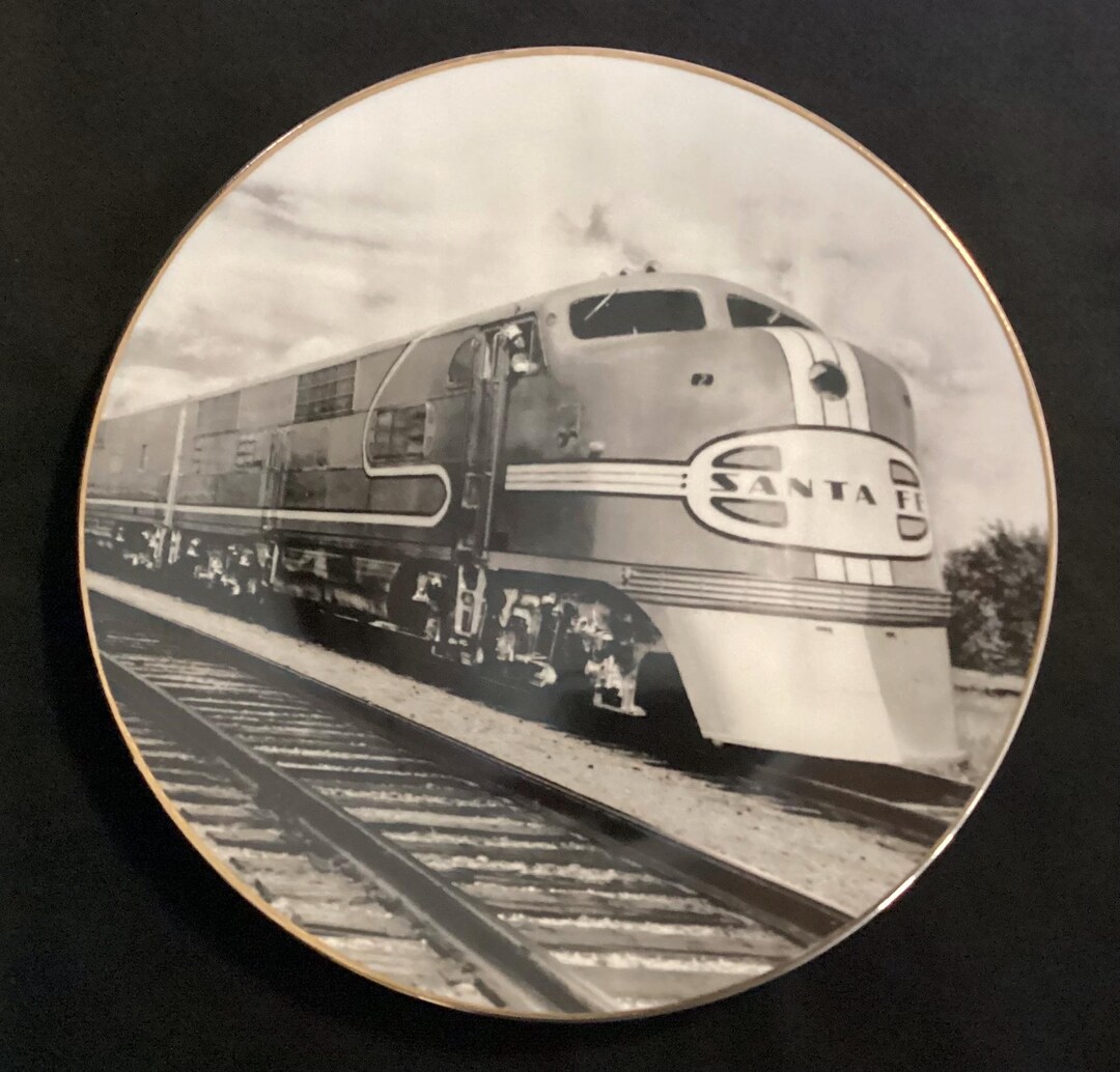 Vintage BNSF Railway “ the Super Chief 1937 “ 2003 Commemorative Plate ...