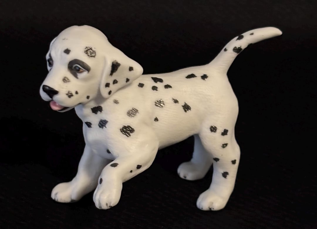 Vintage PG Ceramic Dalmatian Dog Puppy Figurine - Etsy
