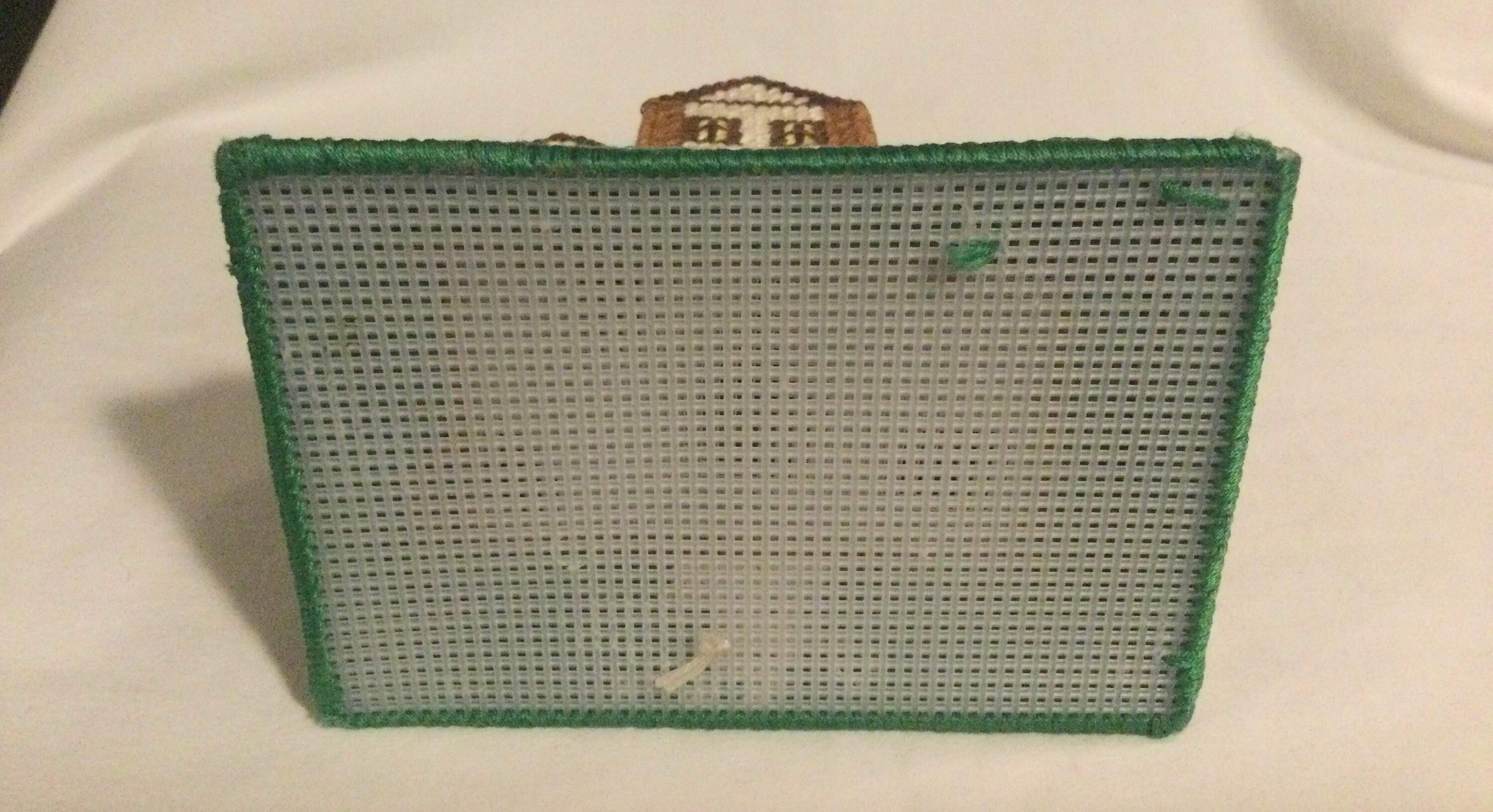 Vintage Figural Needlepoint House - Etsy