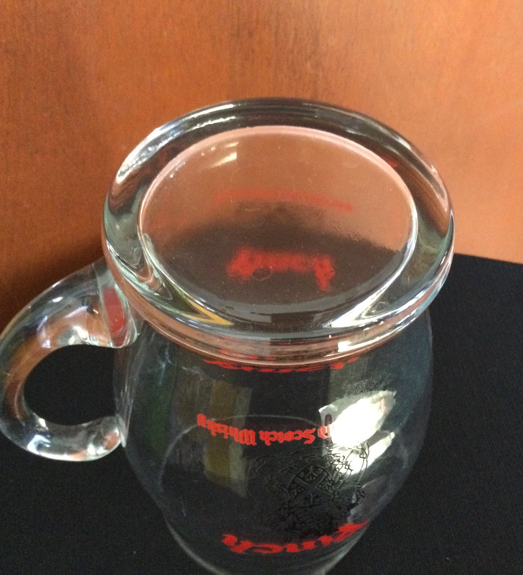 Vintage Pinch 12 Year Old Scotch Whiskey Clear Glass Pitcher | Etsy